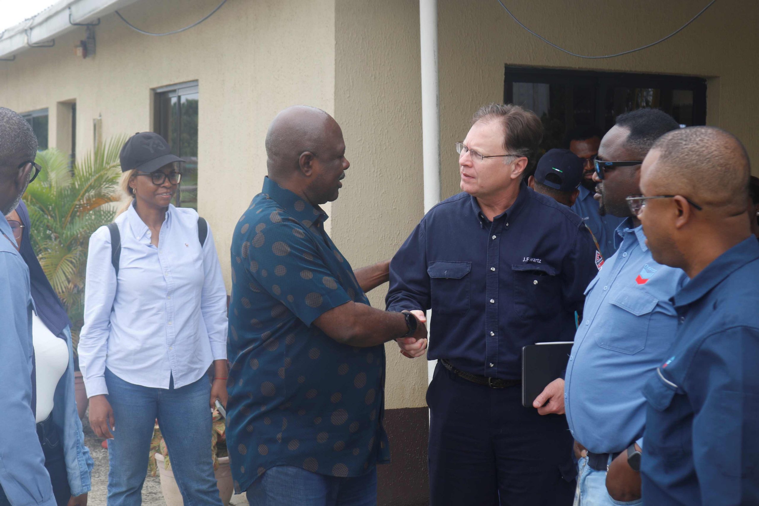 Chevron hosts Minister of State for Petroleum (Oil) at Escravos ...